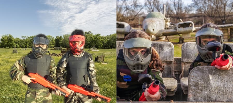 PAINTBALL FAMILIAR Gran Paintball Madrid #1【enero 2025】